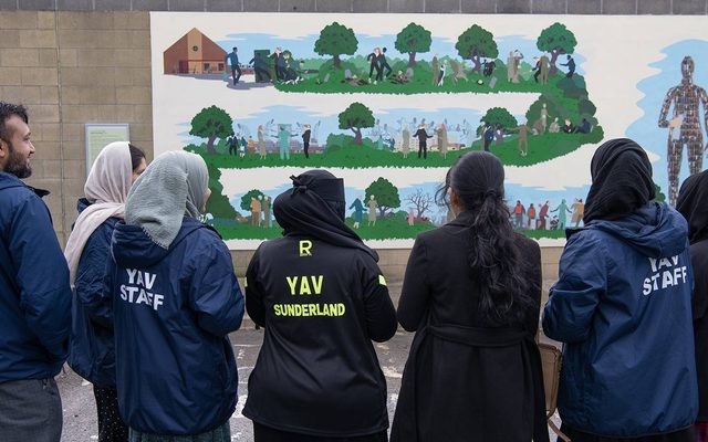 New mural brings splash of colour to Millfield Metro station in ...